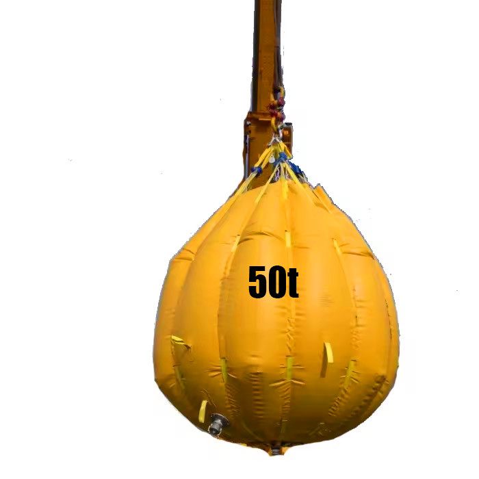Crane Load Test Water Bags Equipped With Secure Filling And Drainage ...