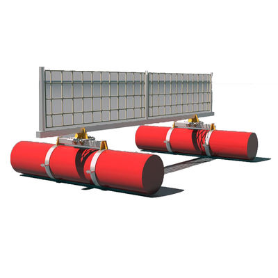 Cylindrical Marine Floating Barrier System Debris Waterway Cochrane ...